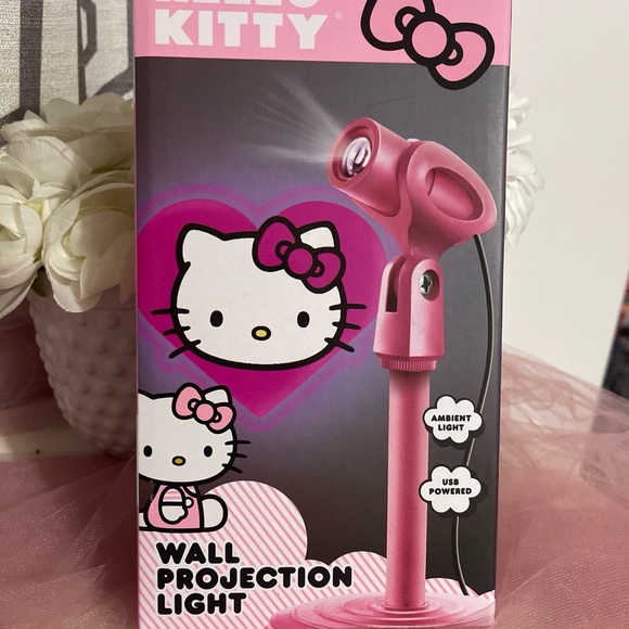 Hello Kitty | Other | Hello Kitty Wall Projection Light Hd Crystal Lens ...